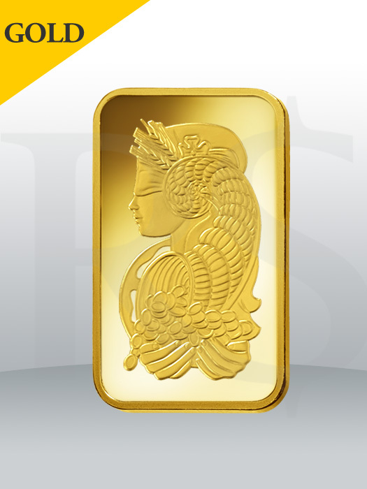 Shop PAMP Suisse Lady Fortuna 20 gram Gold Bars x 5 (100g): High ...